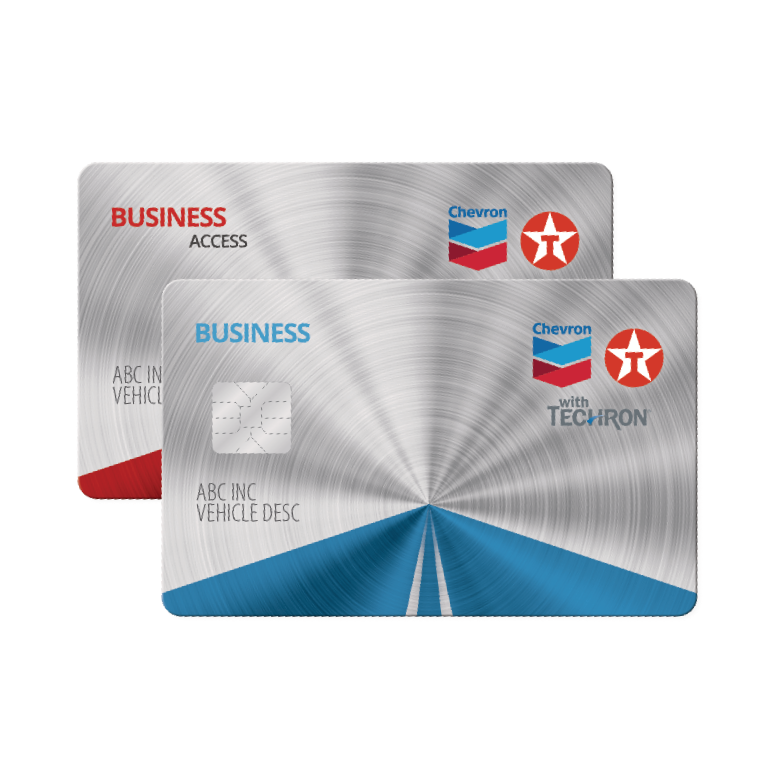 What is the Chevron and Texaco Business Card Program?