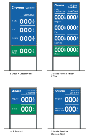 Chevron & Texaco Station Support