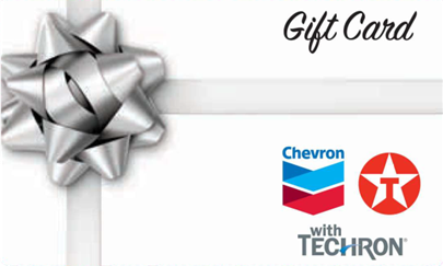 How do I order Chevron and Texaco Gift Cards?